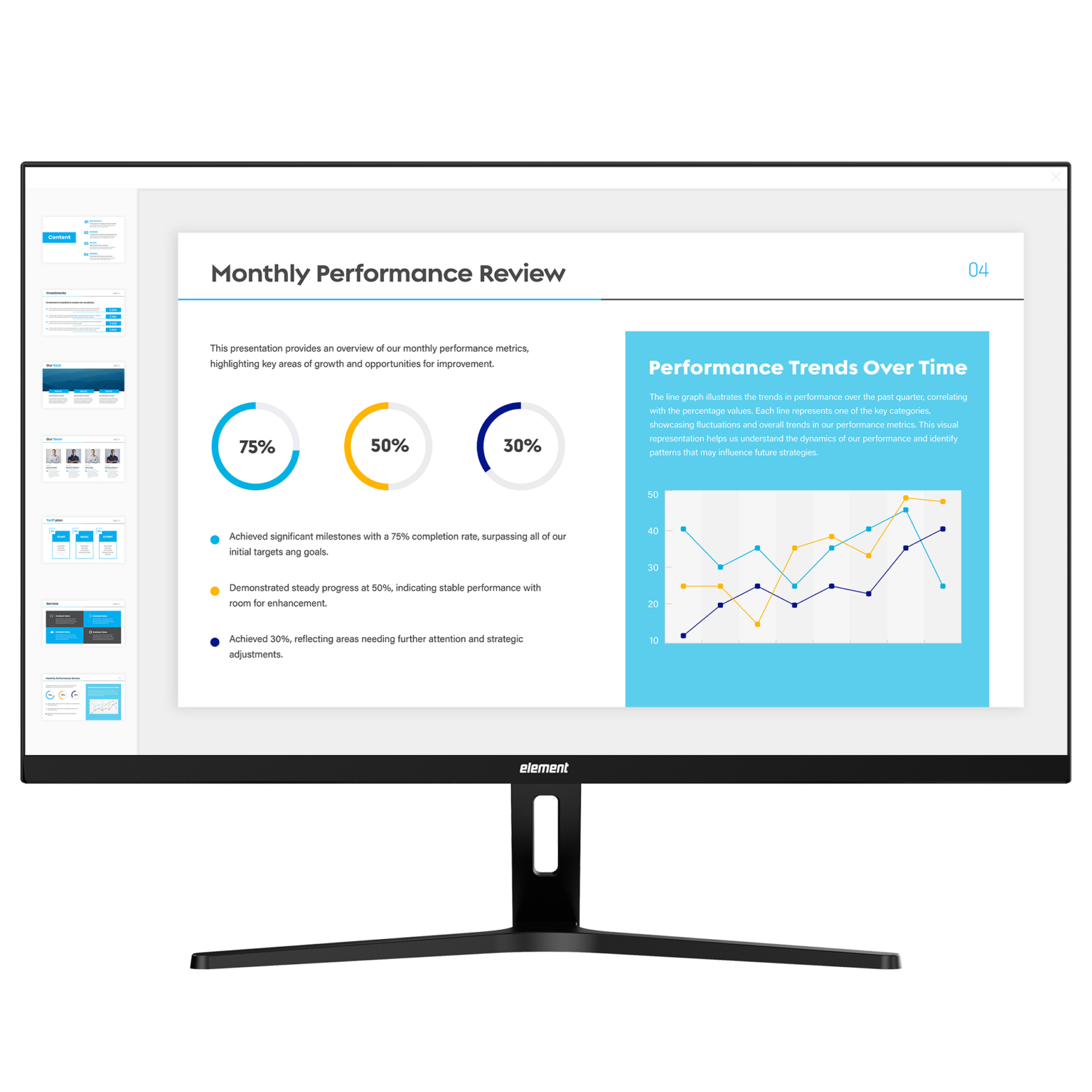 24” 1080P IPS LCD 3-Side Frameless Computer Monitor – Black (EM2FPAB24B ...