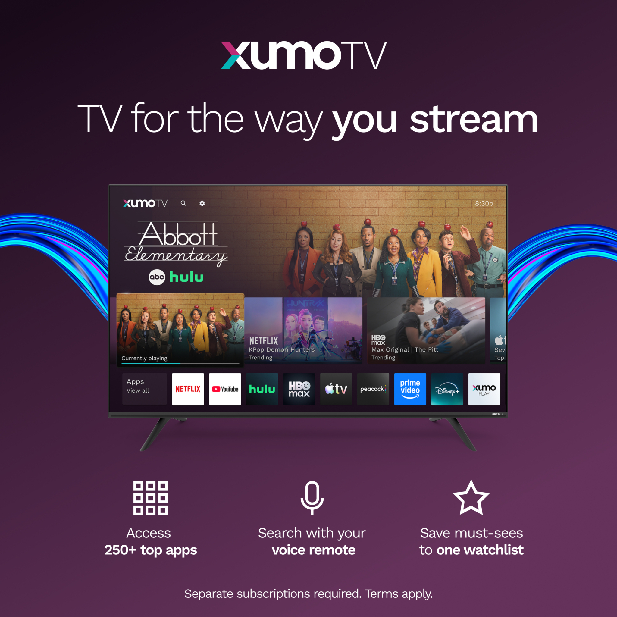 50” 4K UHD HDR Frameless Xumo TV (E550AE50C) | Element Electronics