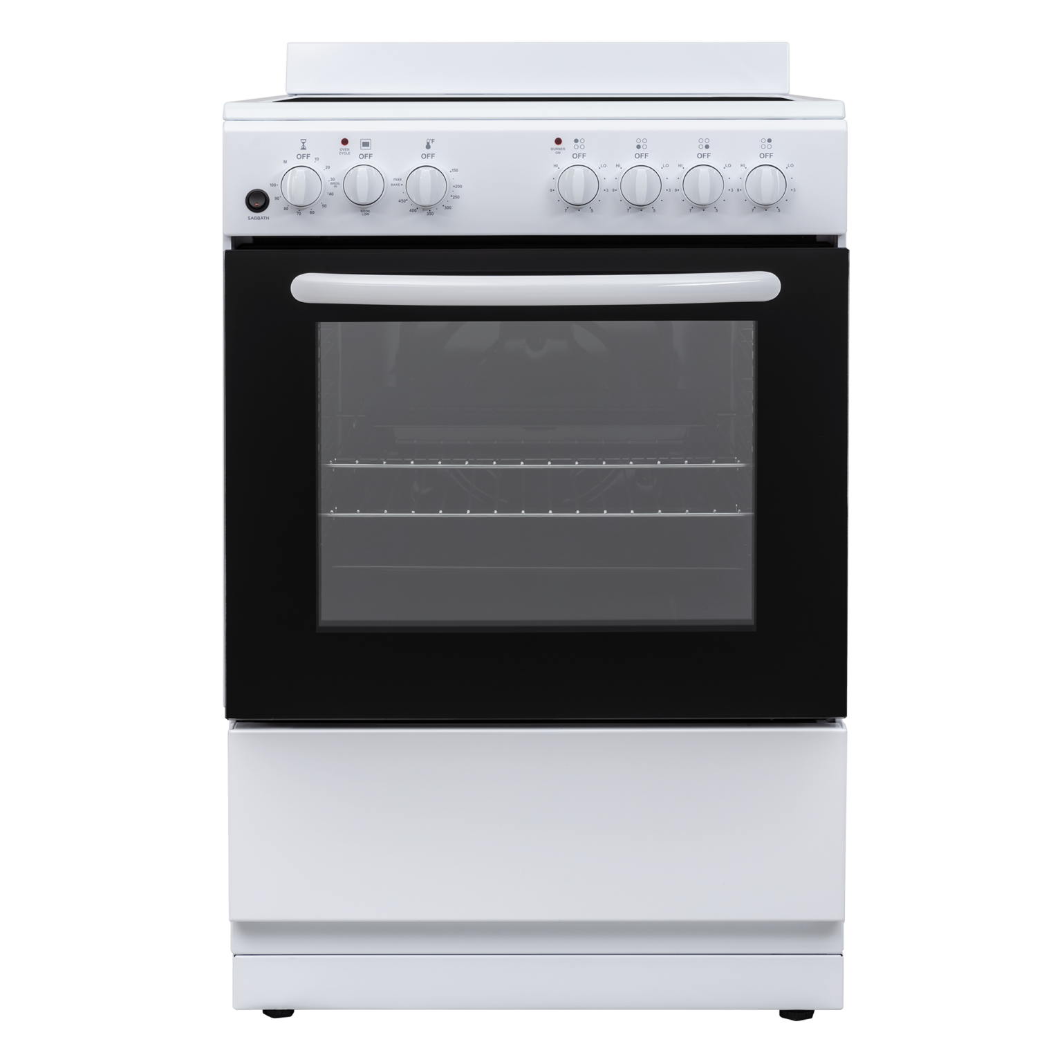 2.4 Cu. Ft. 24” Electric Range - White (EER244MSCW) | Element Electronics