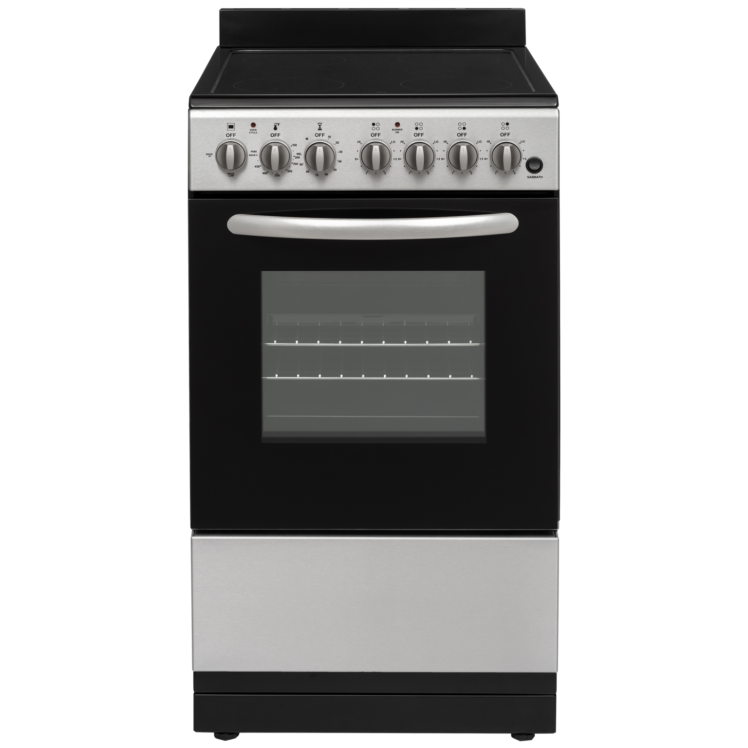 1.9 Cu. Ft. 20” Electric Range - Stainless Steel (EER204MSCS) | Element ...