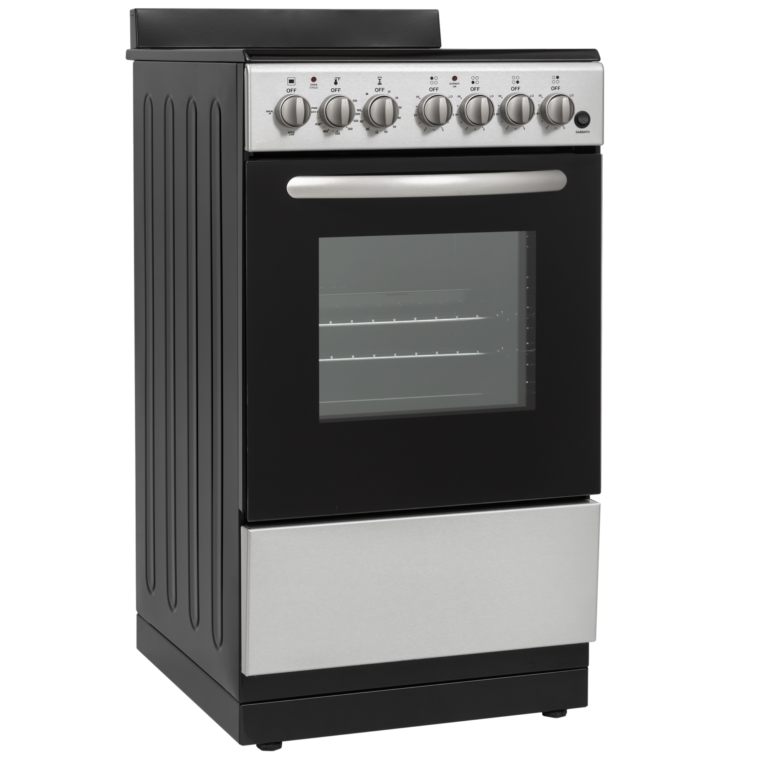 1.9 Cu. Ft. 20” Electric Range - Stainless Steel (EER204MSCS) | Element ...