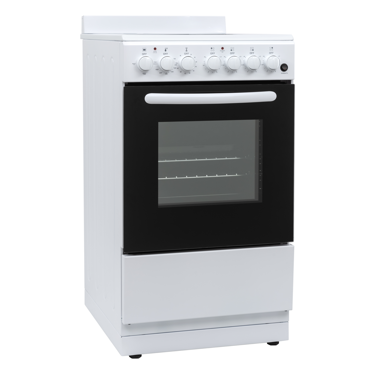 1.9 Cu. Ft. 20” Electric Range - White (EER204MSCW) | Element Electronics