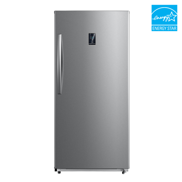 13.8 cu. ft. Upright Convertible Freezer / Refrigerator - Stainless ...