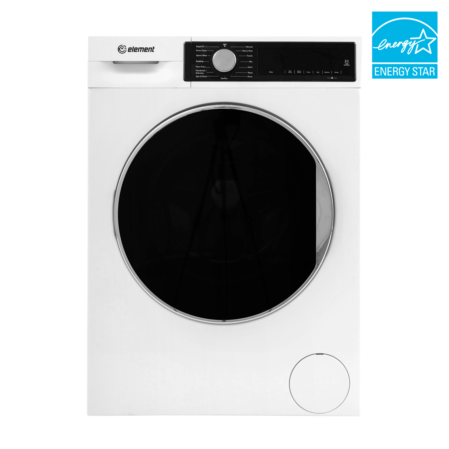 24' 2.2 cu. ft. Front Load Washer – White, ENERGY STAR (ECW2224EGW ...